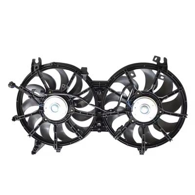 China 12V Radiator Water Tank Electronic Fan Assembly for Infiniti Q70 21481JK60B NISSAN ER for sale