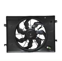 China Radiator Water Tank Cooling Electric Fan for Hyundai TUCSON 2.0 SONATA 25380-0L250 253802E010 25380-2E010 2013 for sale