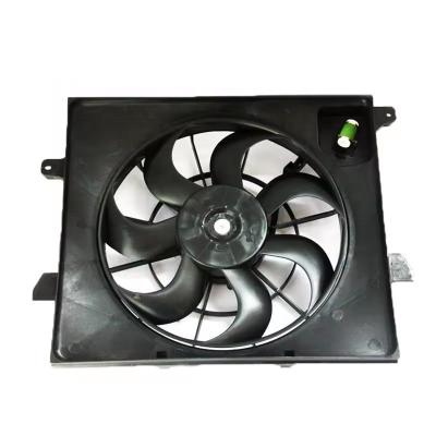 China Auto Parts Car Radiator Water Tank Cooling Electric Radiator Fan Assembly for Hyundai SOUL 253802X000 for sale