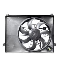 China 25380-1D100 Radiator Fan Assembly for CARENS 06 NOV.2006- 2006-2013 by DONGFENG KIA for sale