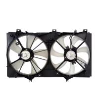 China 12V Electric Radiator Cooling Fan Assembly for Toyota Camry Lexus ES240 16711-28300 for sale