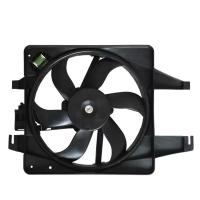 China 2002-2008 Ford Fiesta Radiator Water Tank Electric Cooling Fan Assembly 3N218L607AD for sale