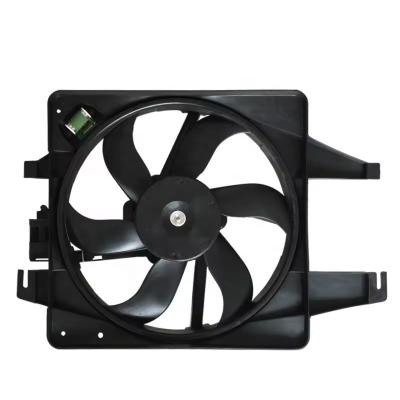 China 2002-2008 Ford Fiesta Radiator Water Tank Electric Cooling Fan Assembly 3N218L607AD for sale