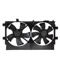 China OE NO. 1355A131 Auto Parts Car Water Tank AC Condenser Electric Cooling Radiator Fan Assembly for Mitsubishi Galant Lancer Fortis for sale