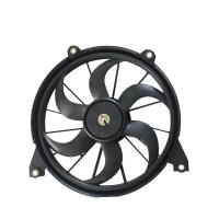 China 2017- Year 68057238AA Auto Parts Car AC Condenser Electric Engine Cooling Radiator Fan Assembly for Chrysler Dodge Journey 68102116AA for sale