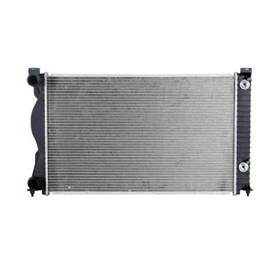China Wave height 8mm 2004- Aluminum Brazed Radiator Water Tank for Audi A6 A6L 4F0121251R for sale