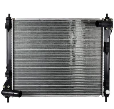 China 21410BA61A Auto Parts Car Cooling System Aluminum Radiator for NISSAN JUKE TIIDA TIIDA for sale