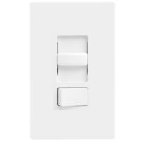China Wall Mount Triac Dimming Switch Customized Paddle Dimmer Switch 120V for sale