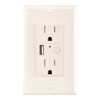 China Tuya Intelligent Zigbee Wall Socket 15A 127V Smart Wall Socket For Residential Application for sale