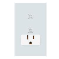 China OEM Smart Switch Socket 10A 125V WEP64 / WEP128 Home Switch Socket for sale