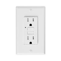 China Weather Resistant GFCI Wall Outlets 125V 60Hz Self Ground Outlet For Electrical Safety And Efficiency for sale