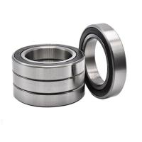 China 6205 2RS Gcr15 Double Groove Ball Bearing 6205zz Sealed For High Speed Rotation for sale