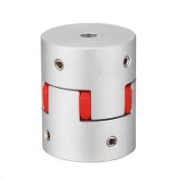 China Zero Rotation Plum Aluminum Flexible Coupling GF Set Screw Coupling for sale