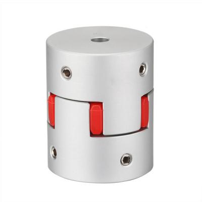 China Zero Rotation Plum Aluminum Flexible Coupling GF Set Screw Coupling for sale