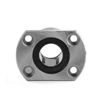 China LMH Square Flange Mounted Linear Bearings Gcr15 Bearing Linear Motion Low Cost Production for sale