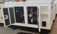 China Portable 50KW Dongfeng Kangmingsi Diesel Generator Set with Sound Attenuated Enclosure for sale