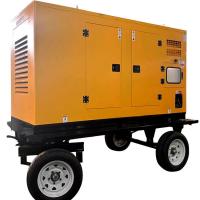 China Direction Injection 100KW Dongfeng Kangmingsi Diesel Generator Set for Mobile Trailer for sale