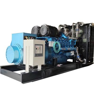 China Water Cooling System 1000KW Weichai Boduan Generator Set with Sound Attenuated Filter for sale