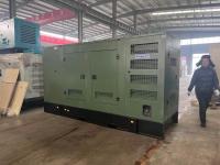 China 375KVA 400V Silent Box Diesel Generator Set for Emergency Backup Power Supply in Guangxi for sale
