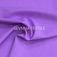 China Purple Upf 50 Recycled Swimwear Fabric High Colorfastness Stretch Women Bikinis for sale