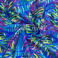 China Digital Printing Recycled Swimwear Fabric 4 Way Stretch Women Bikini for sale