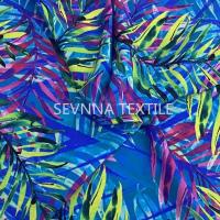 China Digital Printing Recycled Swimwear Fabric 4 Way Stretch Women Bikini for sale