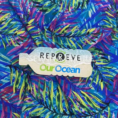 China Digital Printing Recycled Swimwear Fabric 4 Way Stretch Women Bikini for sale