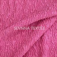 China 300gsm Recycled Swimwear Knit Fabric Jacquards Stretch Ladies Beach Wear for sale