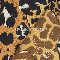 China Sublimation Printed Recycled Swimwear Material Fabric Tricot Warp Knit for sale
