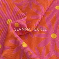 China Eco Friendly Rib Recycled Swimwear Fabric 125cm Width 320gsm for sale