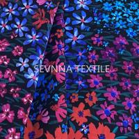 China Digital Printing Recycled Swimwear Material Fabric 200gsm Circular Knit for sale