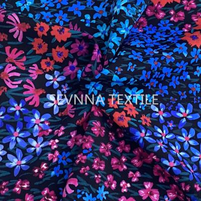 China Digital Printing Recycled Swimwear Material Fabric 200gsm Circular Knit for sale