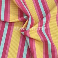 China Eco Rib Recycled Swimwear Fabric Uv Protection Beach Bikini Bathing Suit for sale