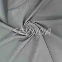 China Embossed Print Recycled Lycra Fabric With Technique Fog Foil Metallic Print Hologram for sale