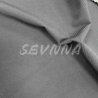China Embossed Print Recycled Lycra Fabric With Technique Fog Foil Metallic Print Hologram for sale