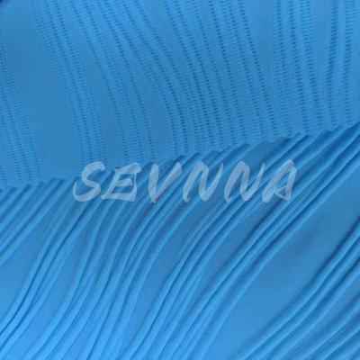 China Solid Recycled Swimwear Fabric 92%Recycled Polyester 8%Spandex Hand Washable for sale