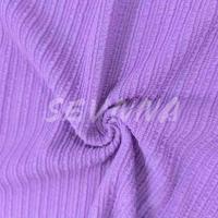 China Eco Friendly Recycled Nylon Spandex Sport Bra Fabric Stretch Moisture Wicking Breathable Seamless for sale