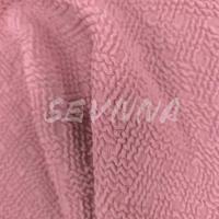 China 410g 97%Repreve Poly + 3%EL Recycled Polyester Fabric for Knit Circular for sale