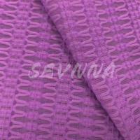 China Customized Polyester Spandex Fabric Color Fastness 3-4 Grade Recycled Polyester Spandex Blend for sale