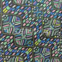 China Soft Comfortable Double Knit Fabric With Recycled Poly And Metallic For Summer/Autumn Wear for sale