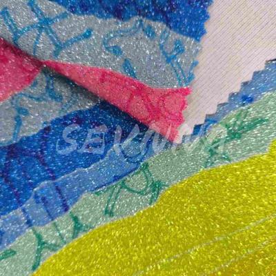 China Soft Density Double Knit Fabric In Stylish Jacquard Style With Recycled Fiber for sale