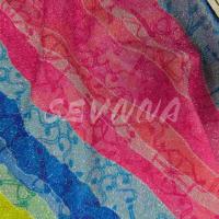 China Soft Density Double Knit Fabric In Stylish Jacquard Style With Recycled Fiber for sale