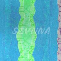 China Soft Jacquard Recycled Polyester Double Knit Fabric For Comfortable Stylish Wear for sale