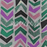 China Soft Jacquard Knitted Double Knit Fabric Recycled Polyester Density Roll Packed For Adults/Kids for sale