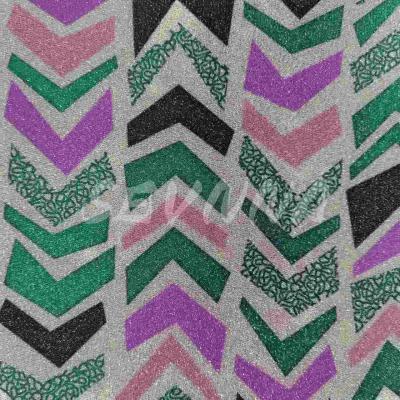 China Soft Jacquard Knitted Double Knit Fabric Recycled Polyester Density Roll Packed For Adults/Kids for sale
