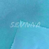 China Soft Feel Recycled Polyester Spandex Fabric 160cm Customized Length Color Fastness 3-4 Grade for sale
