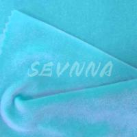 China Soft Feel Recycled Polyester Spandex Fabric 160cm Customized Length Color Fastness 3-4 Grade for sale