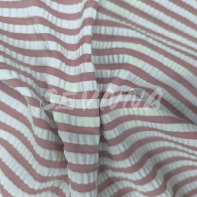 China High Stretch Polyester Spandex Fabric For Swimwear 55%Recycled Polyester 40%Nylon 5%EL for sale