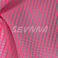 China Jacquard Knitted 240gsm Summer/Autumn Double Knit Fabric Adults 40%Nylon 55%Poly 5%EL for sale