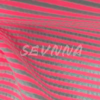 China Jacquard Knitted 240gsm Summer/Autumn Double Knit Fabric Adults 40%Nylon 55%Poly 5%EL for sale